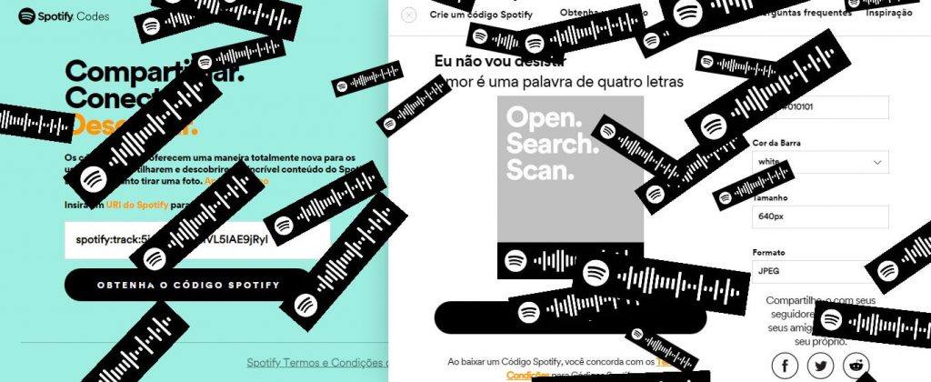 Código QR do Spotify - Passo a passo de como criar - Mapa do Meu Céu