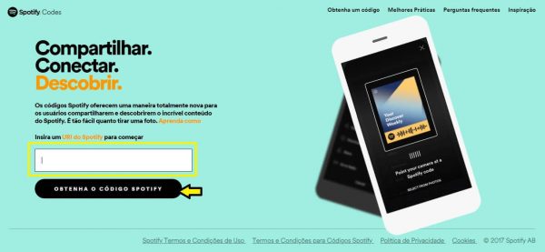 Código QR do Spotify - Passo a passo de como criar - Mapa do Meu Céu